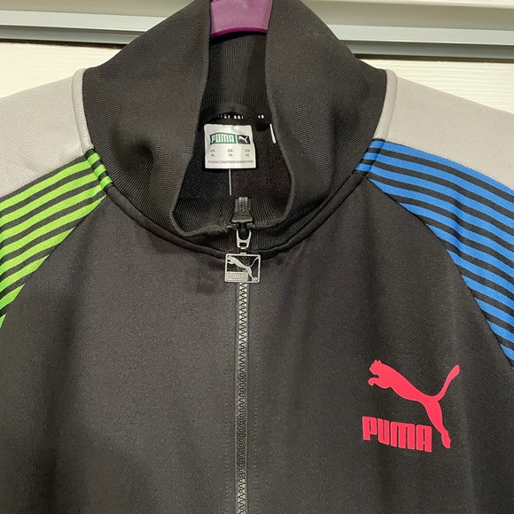 Puma | Jackets & Coats | Mens Puma Tech Fleece Style Jacket | Poshmark
